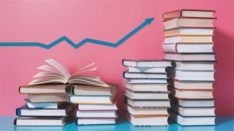 Growth In Book Sales Concept Stock Image Image Of Education