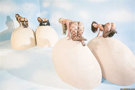 Four Beautiful Milfs With Lush Asses With A Burning Desire To Receive