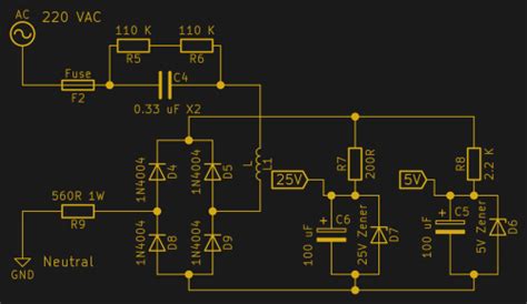 The Shocking Truth About Transformerless Power Supplies Power Supply Power Electronic Schematics
