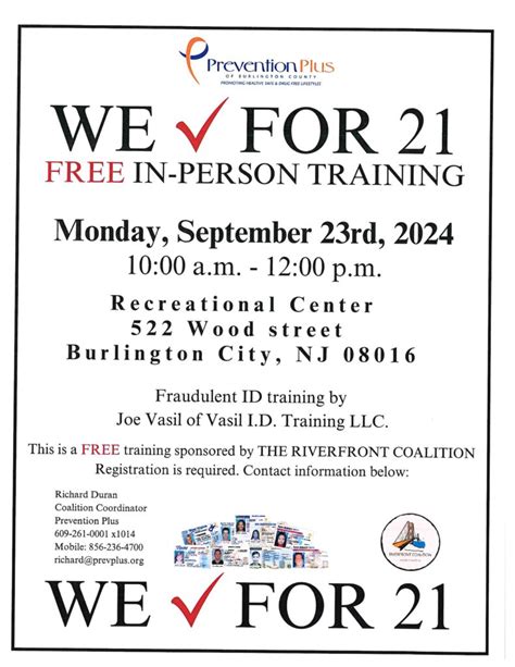 Fraudulent Id Training Burlington Nj