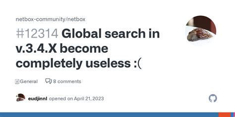 Global Search In V X Become Completely Useless Netbox Community Netbox Discussion