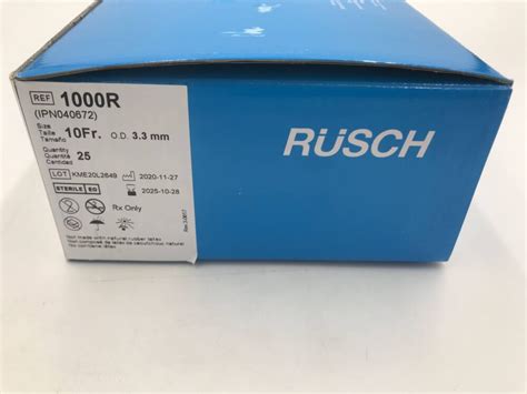 Teleflex 1000r Rusch Slick Stylet Disp Endotracheal Stylet 10f 25box