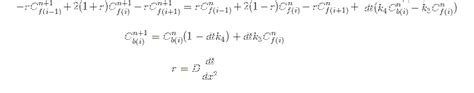 Coupled Linear Pde Equations 2nd And 1st Order Numerical Method