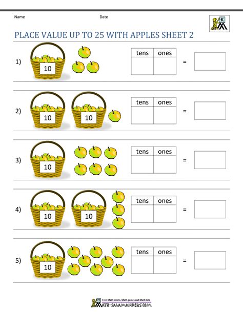 Place Value Worksheet