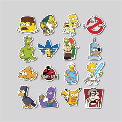 Jual Stiker Laptop Parody The Simson Murah Sticker Pack Sticker Vynil Kota Tangerang Selatan