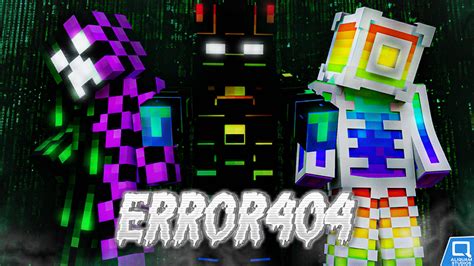 Error 404 By Aliquam Studios Minecraft Skin Pack Minecraft Bedrock