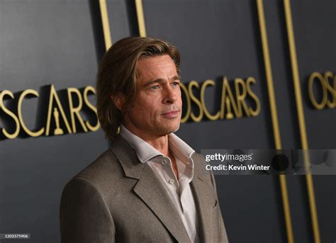 Brad Pitt Attends The 92nd Oscars Nominees Luncheon On January 27