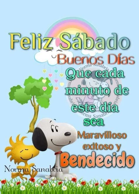 Snoopy Feliz Sabado