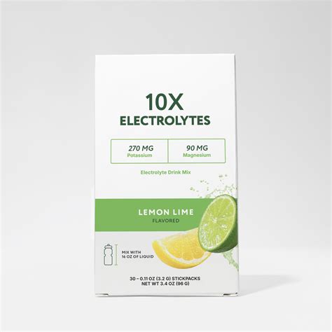 10x Electrolytes 10x Health System