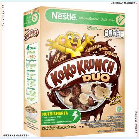 Koko Krunch Kokokran Coco Crunch Nestle Duo Chocolate Cereal Strawberry