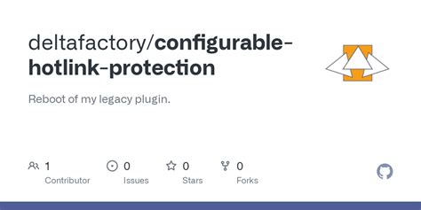 Github Deltafactoryconfigurable Hotlink Protection Reboot Of My
