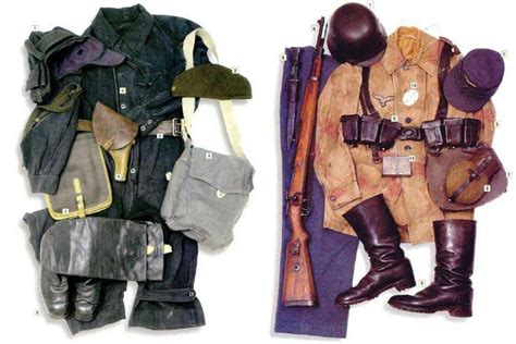 Wwii Soldier Uniforms For Reenactment Part 2 Germany Usa And More