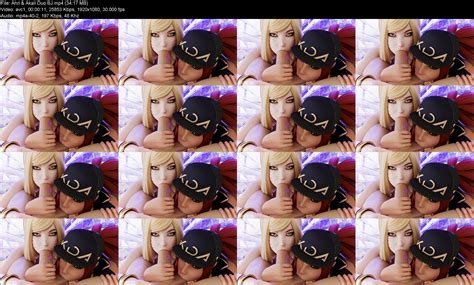 2019 11 09 Ahri Kda And Akali Kda Duo Blowjob League Of Legends