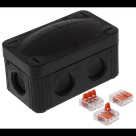 Wiska 10109900 Combi 206 Juntion Box Bk Mes Systems Nuneaton