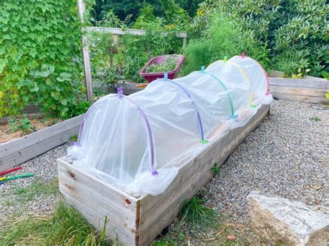 How To Build A Diy Hoop House For Raised Beds Food Gardening Network