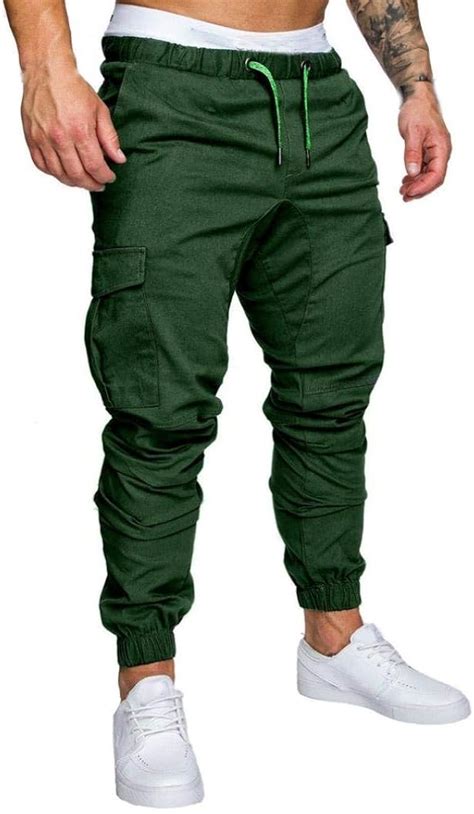 Pantaloni Da Jogging In Cotone Pantaloni Classiche Uomo Da Pantaloni