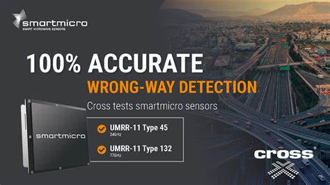 Smartmicros Wrong Way Driving Detection Feature Tested By Cross