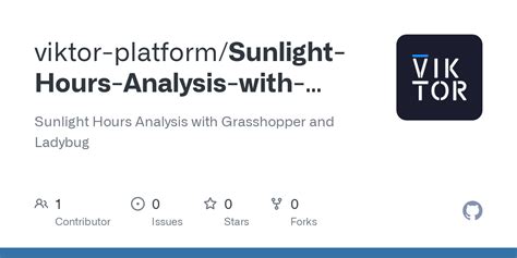 GitHub Viktor Platform Sunlight Hours Analysis With Grasshopper And Ladybug Sunlight Hours