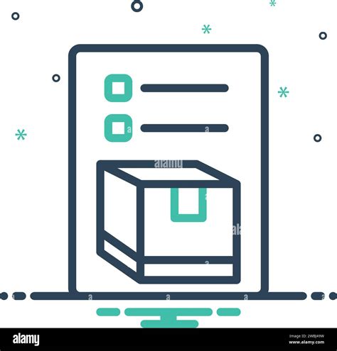 Inventory Icon Stock Vector Images Alamy