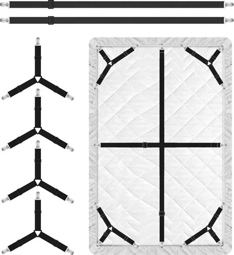 Elastic Sheet Fasteners For Staying Bedsheet Flat