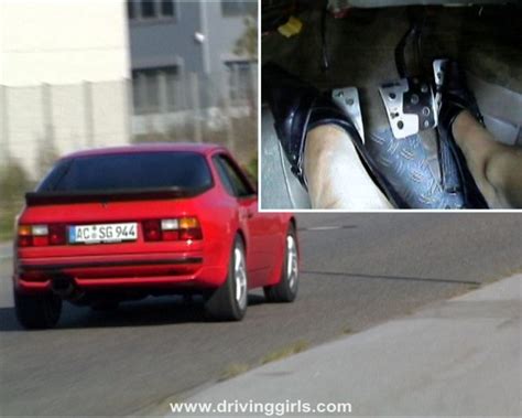 See Pedal Pumping Girls Redline Revving A Porsche