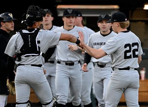 Alan Espinal Vanderbilt Baseball Catcher In Photos