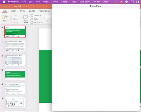 White Blank Window On Top Of Powerpoint Stuck Rmicrosoftoffice