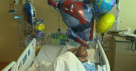 Exclusive Miramar Boy Wakes Up In Hospital After Hit And Run Cbs Miami