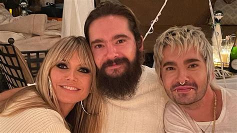 Coole Frise Heidi Klum Als Bill Kaulitz Zwilling Unterwegs