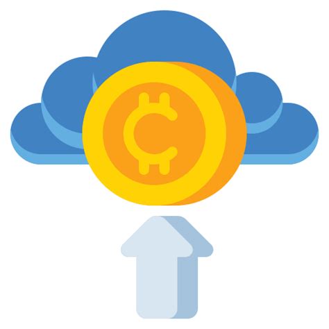 Cloud Storage Upload Crypto Icon Download On Iconfinder