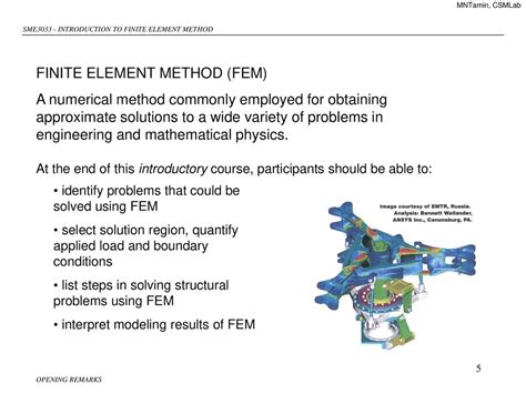 SME FINITE ELEMENT METHOD - ppt download
