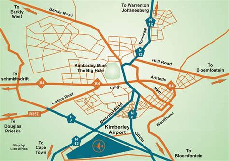 Map Of Kimberley