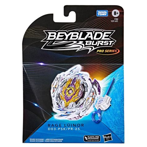 Beyblade Burst Pro Series Rage Lúinor Spinning Top Starter Pack
