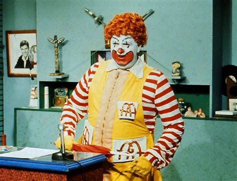 Famous Tv Weatherman Original Mcdonalds Ronald Mcdonald Willard
