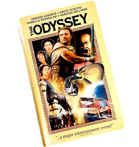 Vtg The Odyssey Vhs Movie Vanessa Williams Armand Assante Isabella