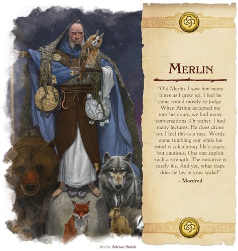 Merlin Arthurian Legend Merlin Arthurian Legend Characters