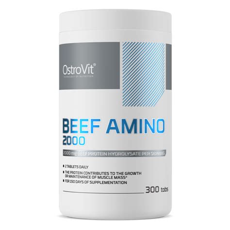 Ostrovit Beef Amino 2000 Mg 300 Comprimidos My Way Nutrition