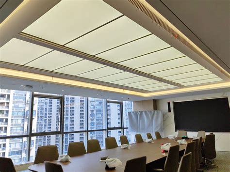 Innovative Custom Ceiling Light Panels With Fabric Material Max Illumination Prlog