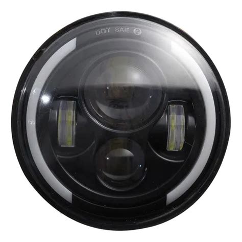 Farol De 7 Polegadas Farol De 7 Led Faróis De Lua Crescente Parcelamento Sem Juros