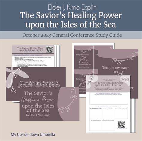 The Saviors Healing Power Upon The Isles Of The Sea Elder J Kimo E My Upside Down Umbrella