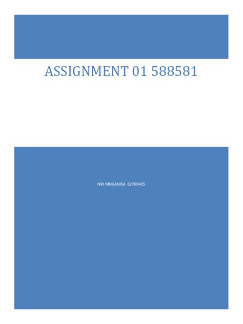 Tmn3706 Assignment 01 Pdf