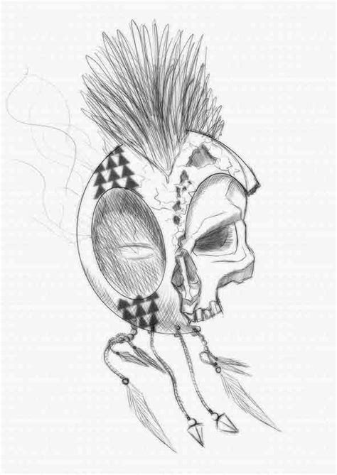 Hawaiian Warrior Helmet Tattoo