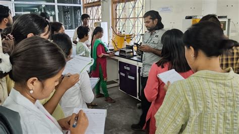 Intensive Internship Program On Food And Water Analysis At Nehu Tura Campus Equips Participants