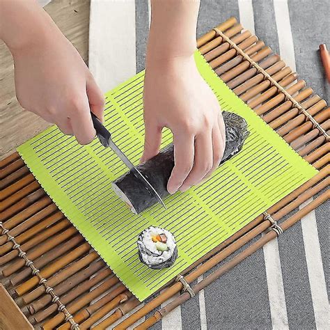 3pcs Kitchen Sushi Rolling Mat Non Stick Sushi Making Kit Japanese