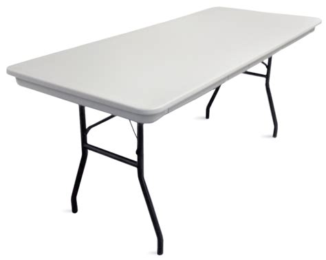 8 Foot 30x96 Plastic Folding 8 Foot Long Table With Wishbone Style Legs