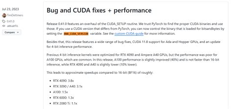 安装与pytorch不同cuda版本的bitsandbytes