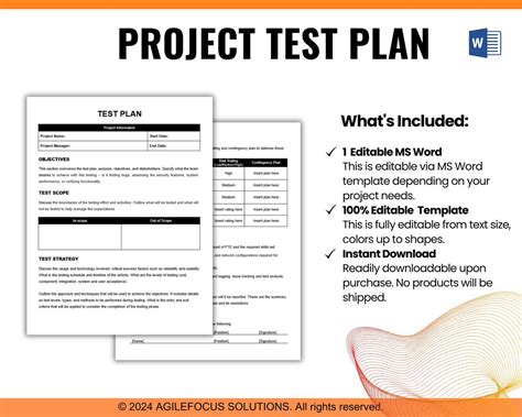 Test Plan Software Test Plan Project Management Software Testing Test Strategy Project Test