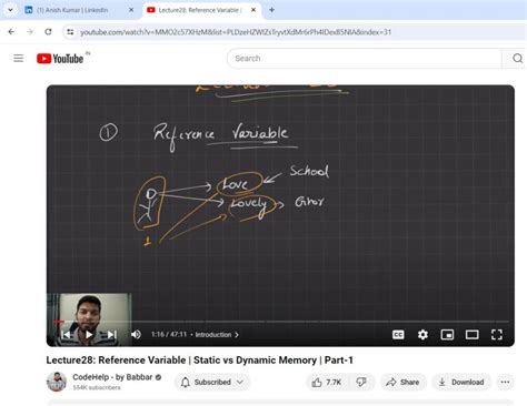 anish kumar on linkedin learningjourney c dsa codingchallenge