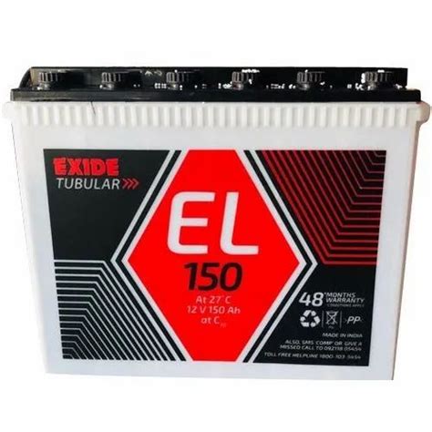 Exide Rechargeable Ups Batteries Standard Capacity 60ah 200ah At Best Price In Bengaluru
