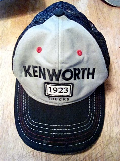 Kenworth Trucks 1923 Black And Gray Trucker Hat Cap S Gem